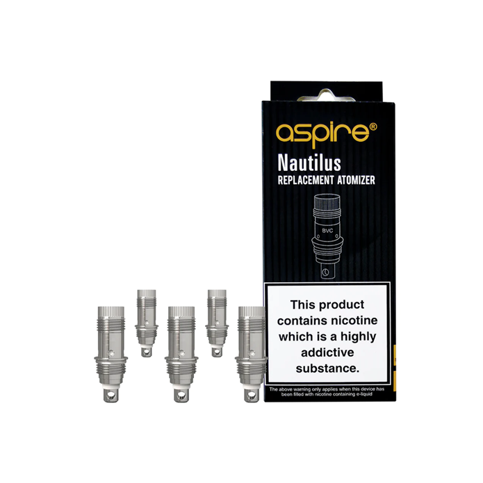 Aspire Nautilus BVC Coils (Pack of 5) — Liberty Flights