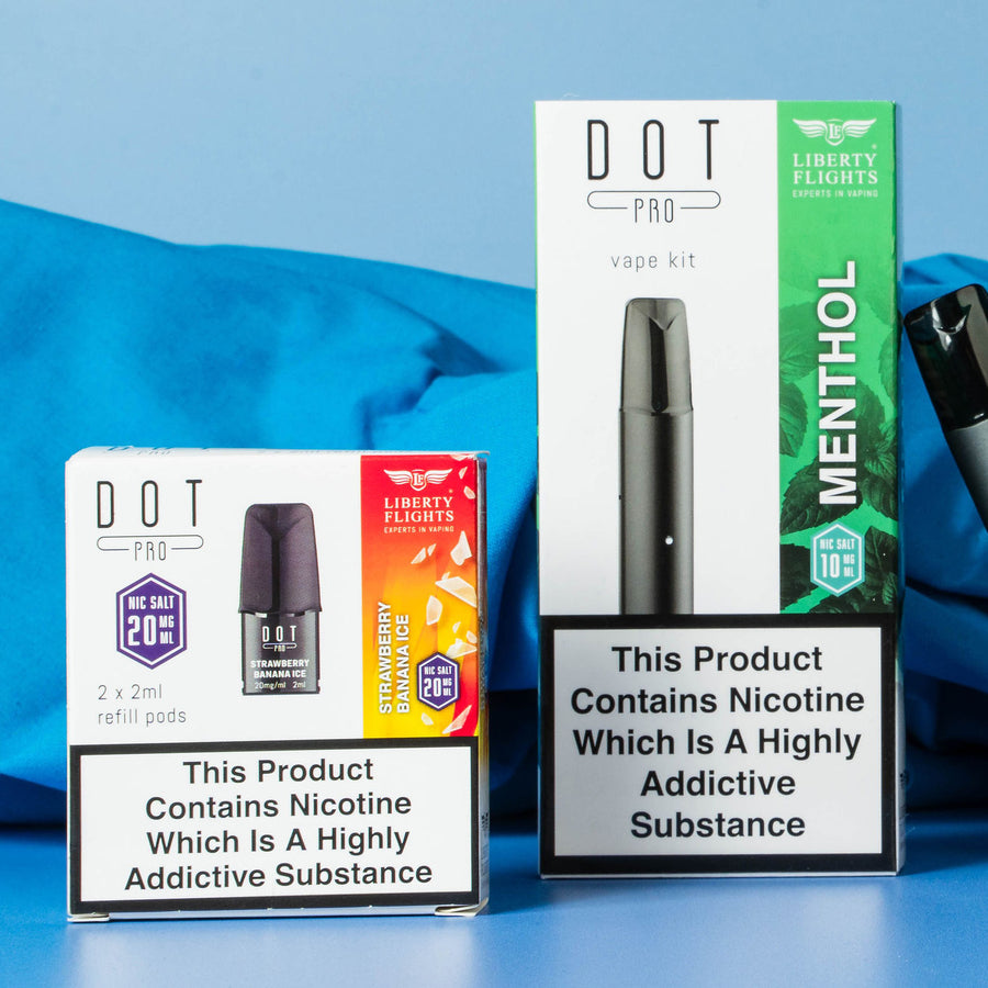 DOT Pro Pod Vape Range — Liberty Flights